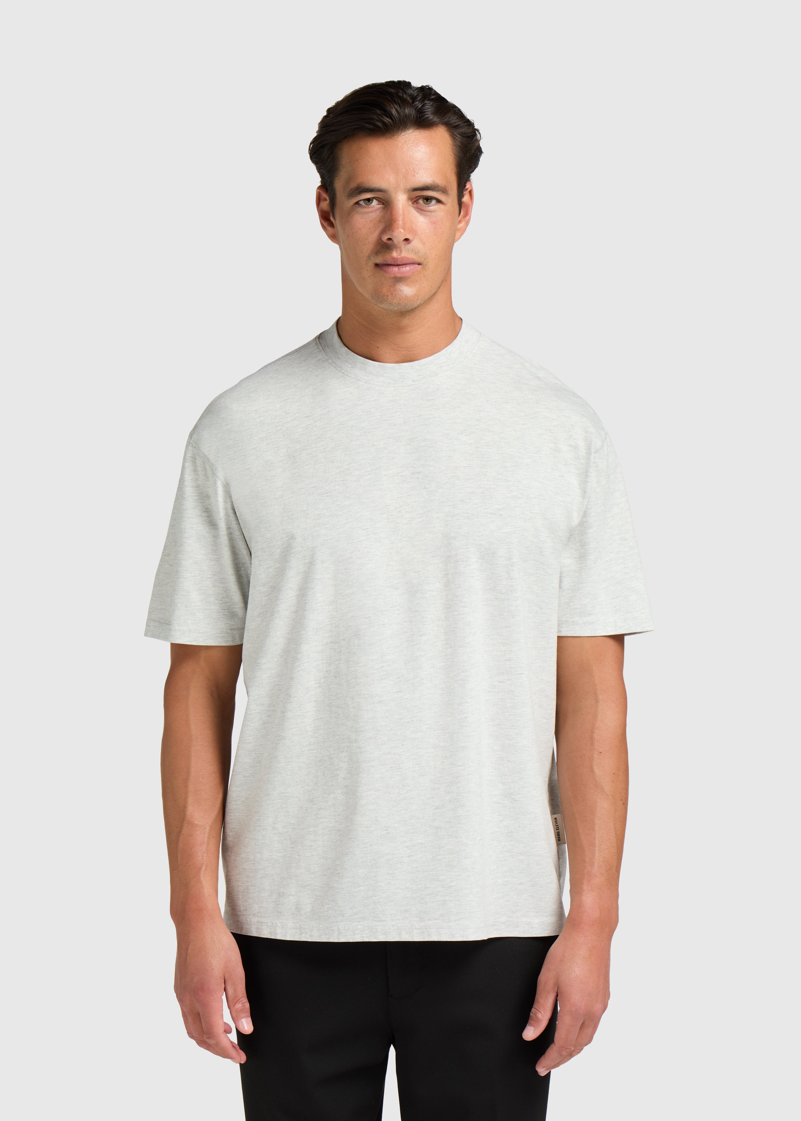 Tide Basic Tee - Grey Melee – Hang Eleven